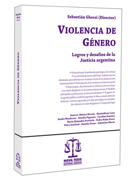Violencia De Género Nova Tesis Editorial Jurídica