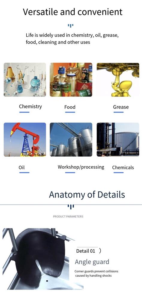 Stackable IBC Chemical Container 1000L IBC Plastic Tote White