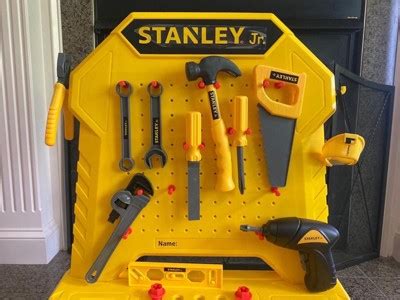 Red Tool Box Stanley Jr Workbench Mega Tool Set 140 Pieces Target