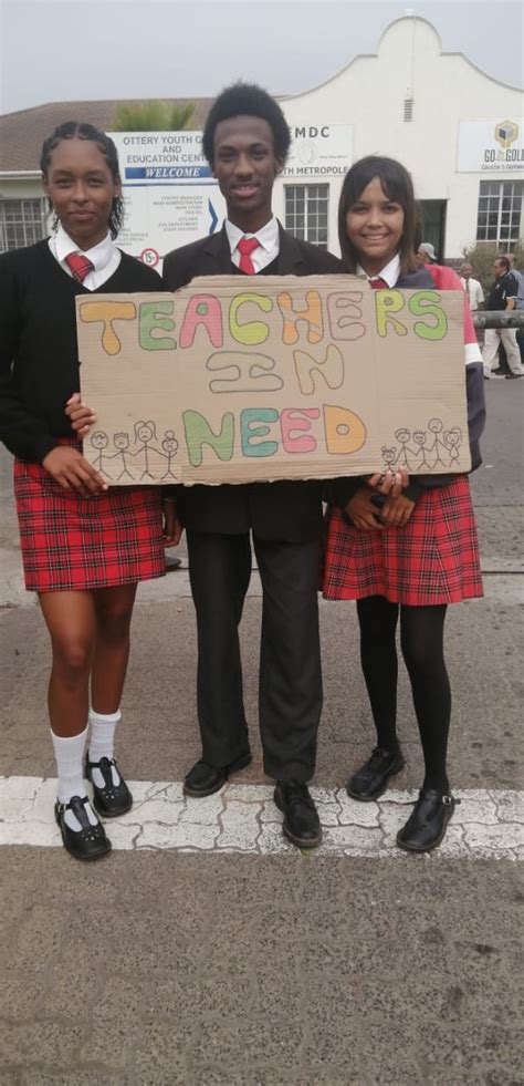 Watch Grassy Park Pupils March On Wced To Improve School