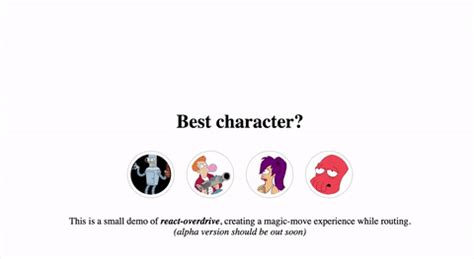 Easy Magic Move Transitions For React React Overdrive Reactscript