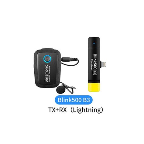 Микрофон для мобильного устройства Saramonic Blink500 B3 Tx Rxdi купить по выгодной цене в