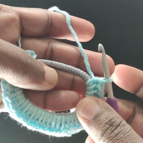 How To Crochet Around An Elastic Band Fosbas Designs