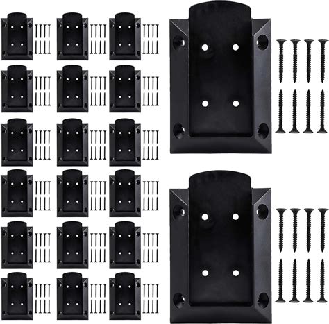 20 Pack Black Nylon Deck Railing Brackets 2x4inch Wood Railings Post 160 Rust Free Stainless 20 Pack Black Nylon Deck Railing Brackets 2x4inch Wood Railings Post 160 Rust Free Stainless