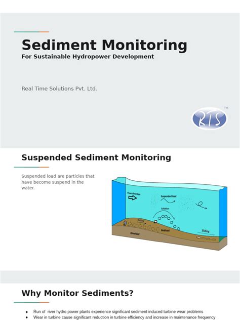 Sediment Monitoring Pdf Hydroelectricity Sediment