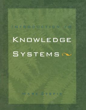 Table Of Contents Introduction To Knowledge Systems Book