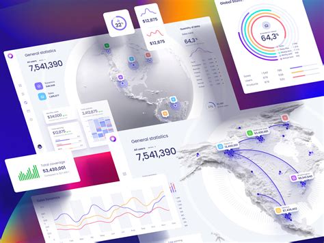 Orion Ui Kit Data Map Visualization By Alien Pixels For Setproduct On Dribbble