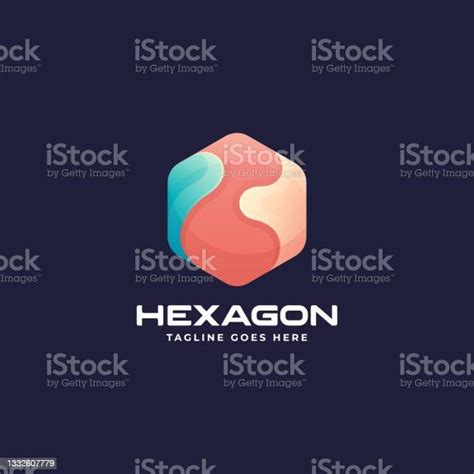 벡터 일러스트레이션 육각형 그라데이션 컬러풀 스타일 0명에 대한 스톡 벡터 아트 및 기타 이미지 0명 6 개념 Istock