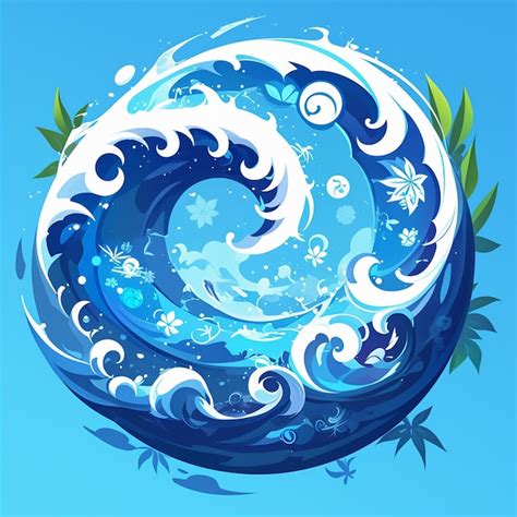 Premium Vector Japanese Hot Spring Patterns With Steamy Water