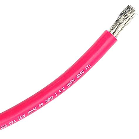 Ancor 8 Awg Primary Wire By The Foot Red