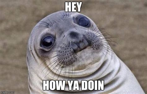 Awkward Moment Sealion Meme Imgflip
