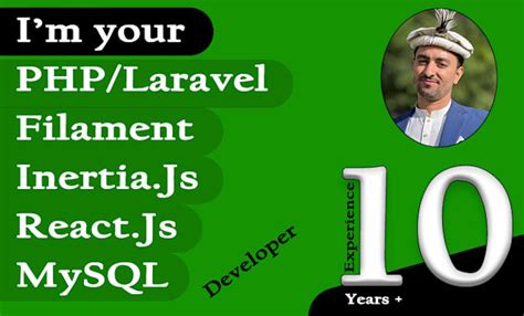 Be Your Laravel Filament React Inertia And Mysql Developer By Sjafar Fiverr