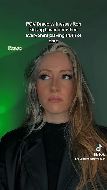Pov Draco Witnesses Ron Kissing Lavender Harrypotterpov Harrypotter
