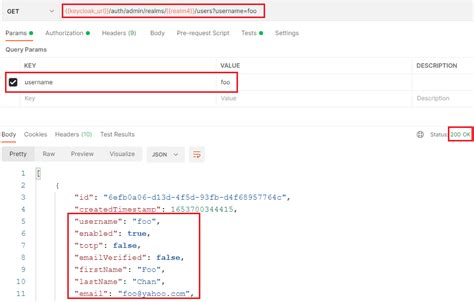 Keycloak Api Not Actually Searching Users For Realm Stack Overflow