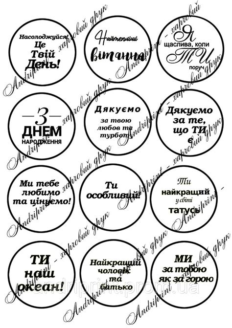 Съедобная Картинка Надписи на Украинском Муму и Папе Сахарная и Вафельная Картинка А4 — Купить