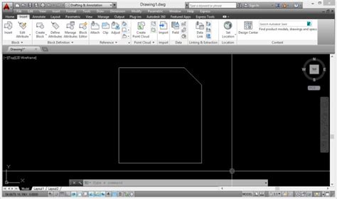 How To Make Chamfer Corner In AutoCAD
