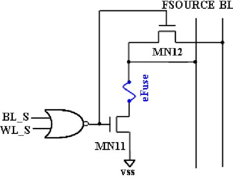 Figure 8 From Design Of A Logic Efuse Otp Memory Ip Semantic Scholar