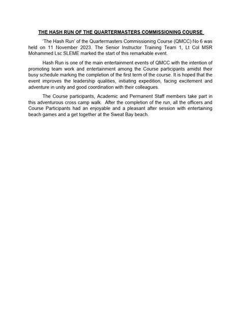 Hash Run Qm Pdf