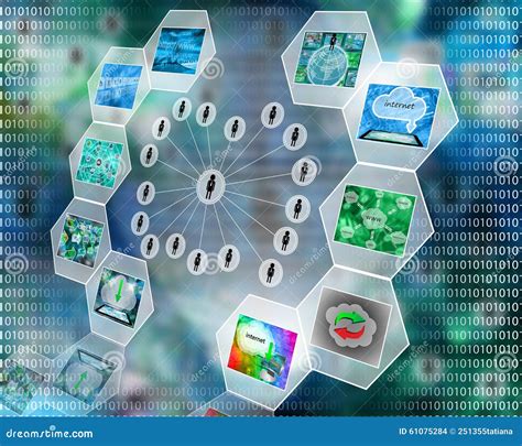 Cell Interface Stock Illustration Illustration Of Earth 61075284
