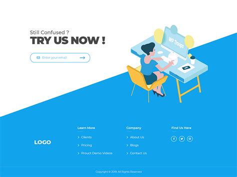 Footer Ui Designs Themes Templates And Downloadable Graphic Elements