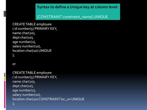 Sql server ___________session_15(data integrity) | PPTX | Databases | Computer Software and ...