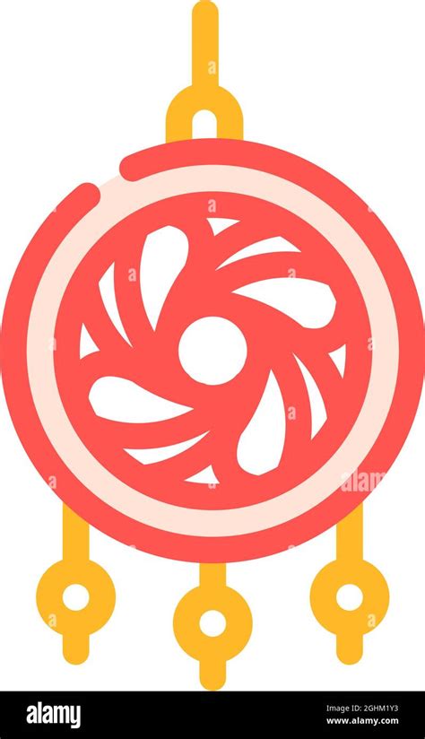 Weaving Amulet Color Icon Vector Illustration Stock Vector Image And Art
