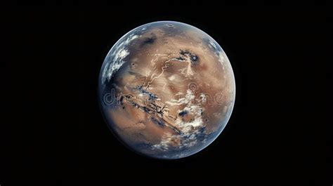 Stunning Detailed Mars Planet Surface Red Planet Space Exploration High