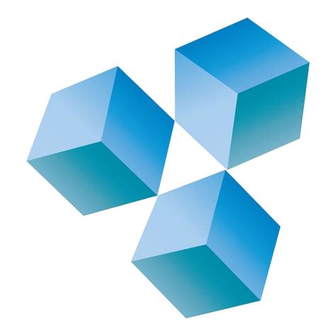 Premium Vector Cube Icon Vector Illustration Design Template