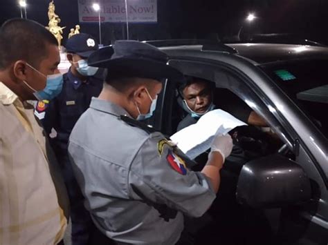 ဧရာ၀တီတိုင်းအတွင်း ကိုဗစ် ၁၉ ကာလ ညမထွက်ရအမိန့်ကို ချိုးဖောက်တွေ့ရှိ ဖမ