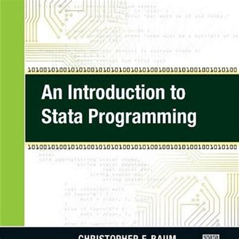 an introduction to stata programming 百度百科