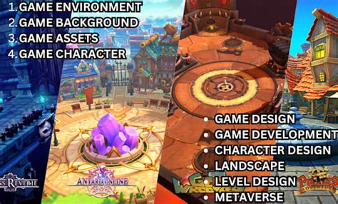 3d Game Environment Background Level Design Game Design Landscape Level Design By Jazeehary