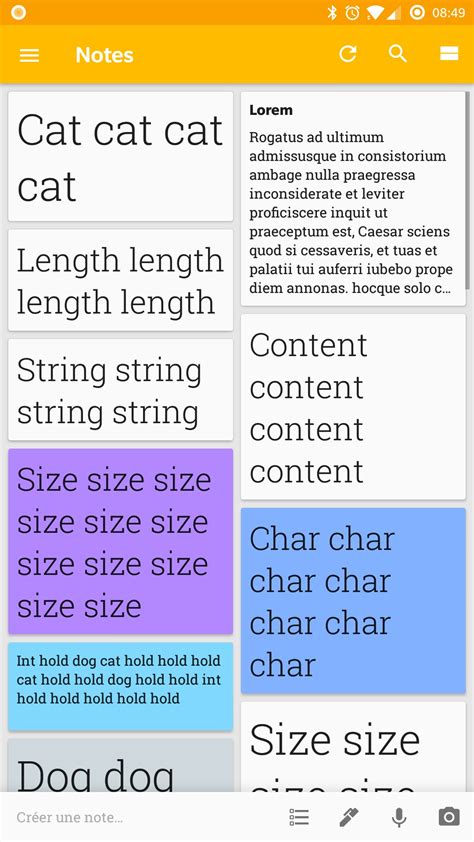 Java Reproduce Google Keep Layout Stack Overflow