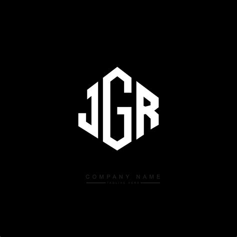 Jgr Letter Logo Design With Polygon Shape Jgr Polygon And Cube Shape Logo Design Jgr Hexagon