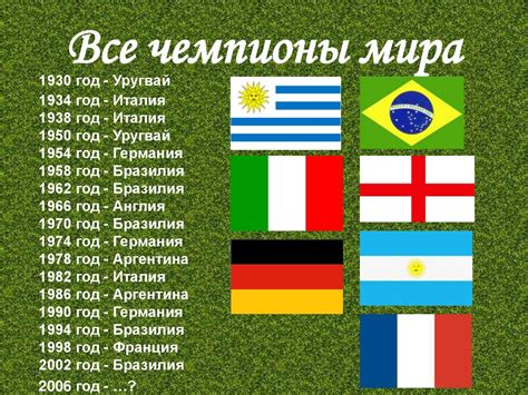 История чемпионатов мира по футболу презентация онлайн