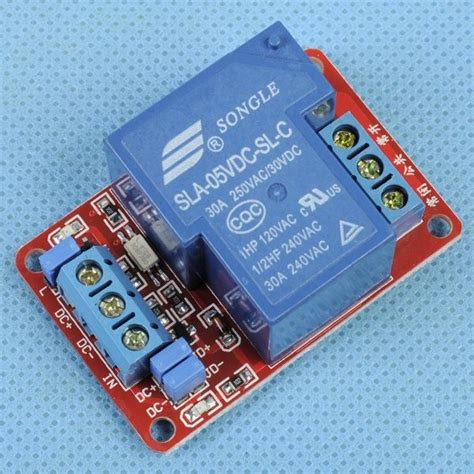 V Amps Optical Coupling Isolation Single Channel Relay Module With Optocoupler H L Level
