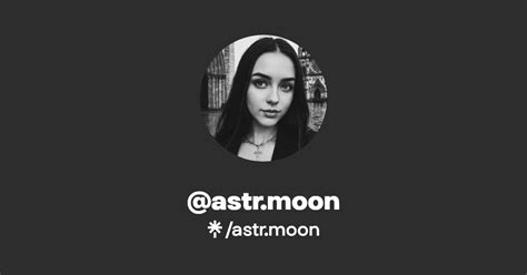 Astr Moon Instagram Tiktok Linktree