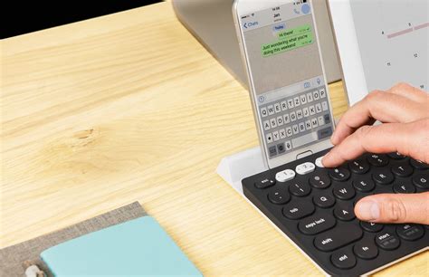 Logitech K780 Keyboard Works With Three Devices At Once