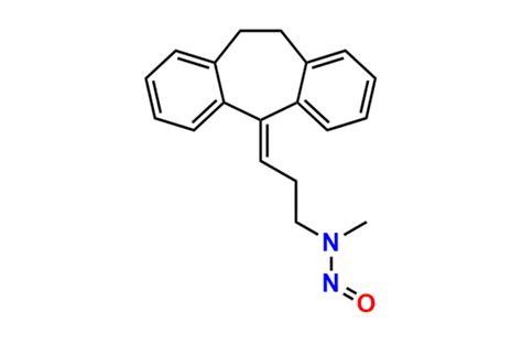 N Nitroso Desmethyl Amitriptyline Molecular Formula C19h20n2o Nitrosamine Compounds