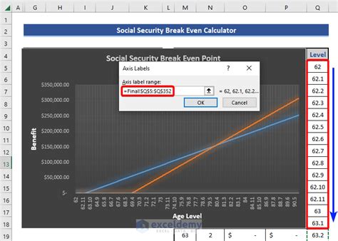 How To Create Social Security Break Even Calculator In Excel 6 Methods