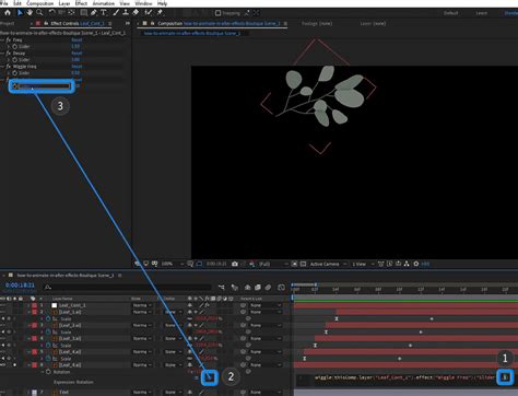 How To Animate With A Wiggle Expression In After Effects Editionsphotoart