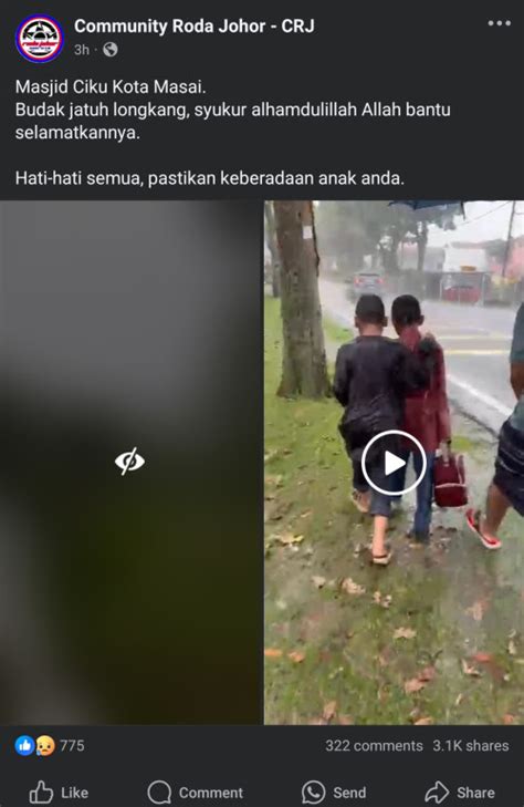Budak Jatuh Longkang