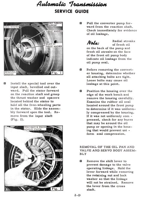 Buick Dynaflow Transmission