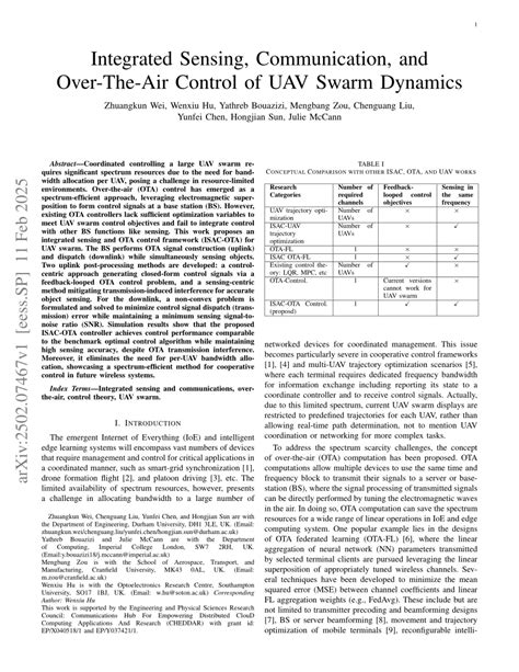 Pdf Integrated Sensing Communication And Over The Air Control Of