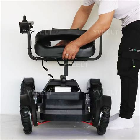 Smart Handicapped Electric Mobility All Terrain Electric Power Wheelchair With Omni Directional