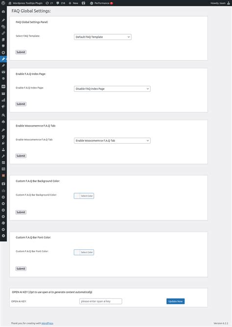 Support Customize The Background Color Of The Faq Questions Wordpress