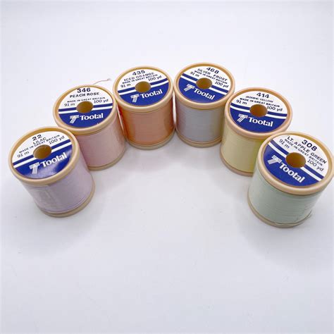 Thread Sylko 40 Mercerised Cotton 100 Yards X 6 Spools Offer