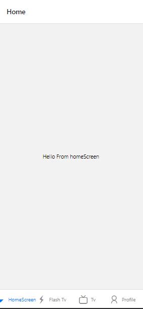 javascript react navigation tabbaricon not showing despite the rest