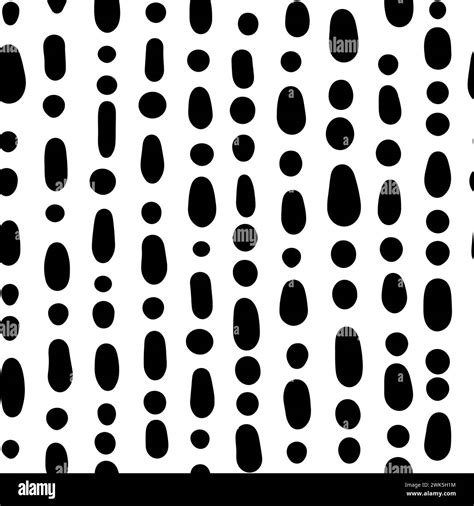 Small Dash Pattern Seamless Minimal Dash Pattern Small Elements Stock