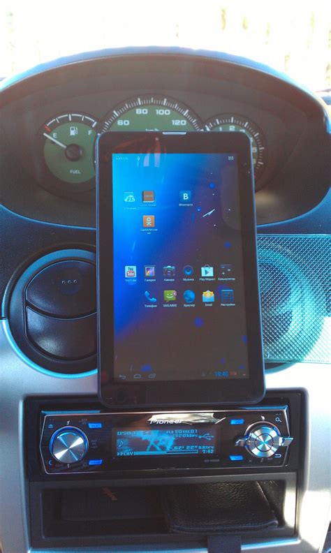 Планшет в машину — Chevrolet Spark (M200/M250), 0,8 л, 2005 года ...