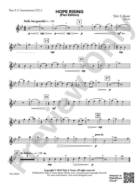 hope rising part 2 c instruments t c part 2 c instruments t c part digital sheet